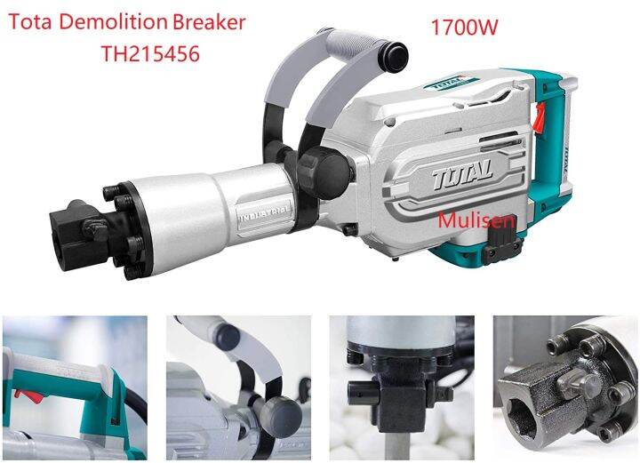 Total 1700w Demolition Breaker TH215456 - (Mulisen) | Lazada PH