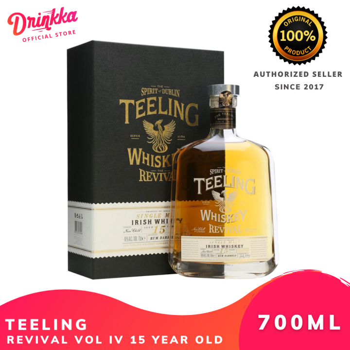 Teeling Revival Vol IV 15 Year Old 700ml | Single Malt Whisky | Lazada PH
