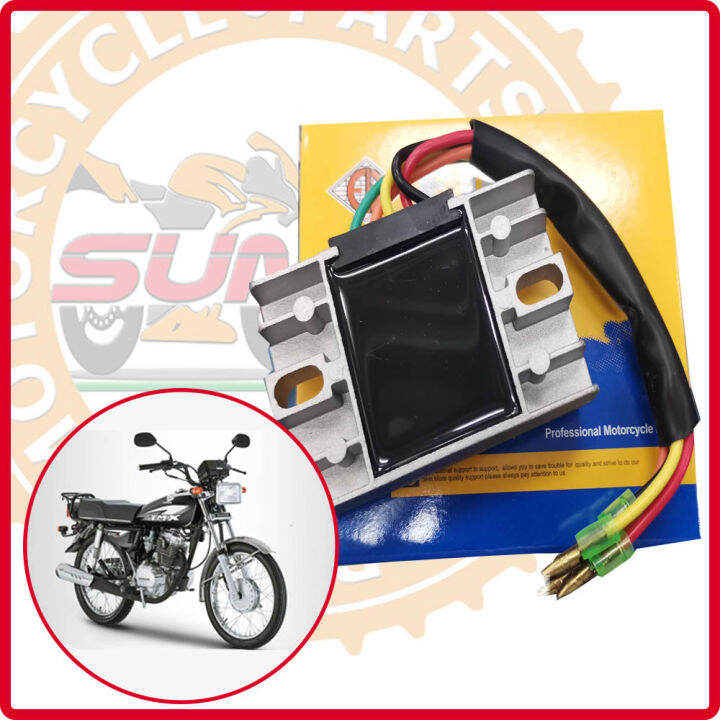 MOTORCYCLE EDO RECTIFIER / REGULATOR TMX125 ALPHA | Lazada PH