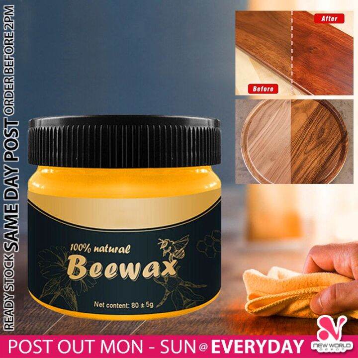 𝗗𝗘𝗘𝗣𝗟𝗬 𝗠𝗢𝗜𝗦𝗧𝗨𝗥𝗜𝗭𝗘 》 Natural Beeswax Wood Polish Seasoning Wax Wooden ...