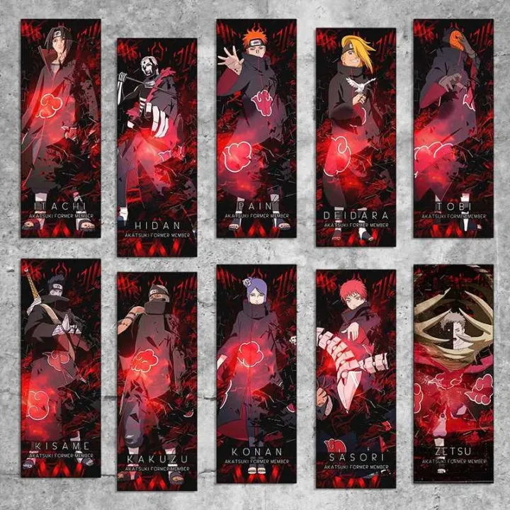 NARUTO Akatsuki Photo Tiles / Wall Decor / Anime Posters on Sintra ...