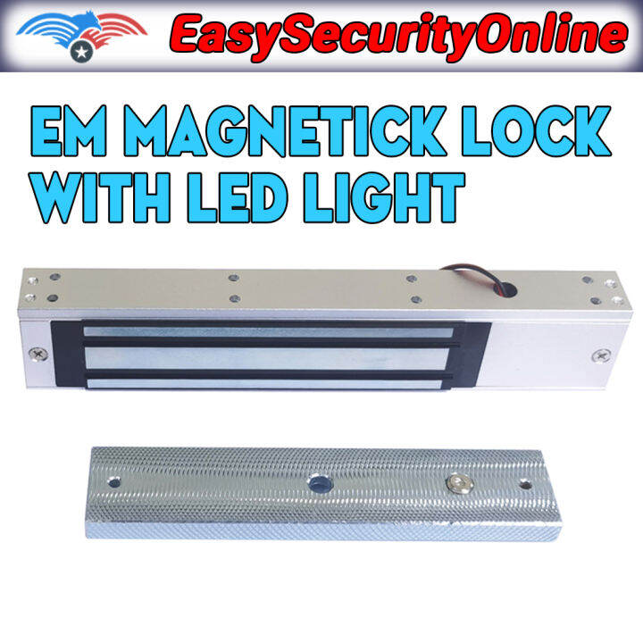 Single Door Access Electric Magnetic Door Lock Em Lock 600lbs / 280KG ...