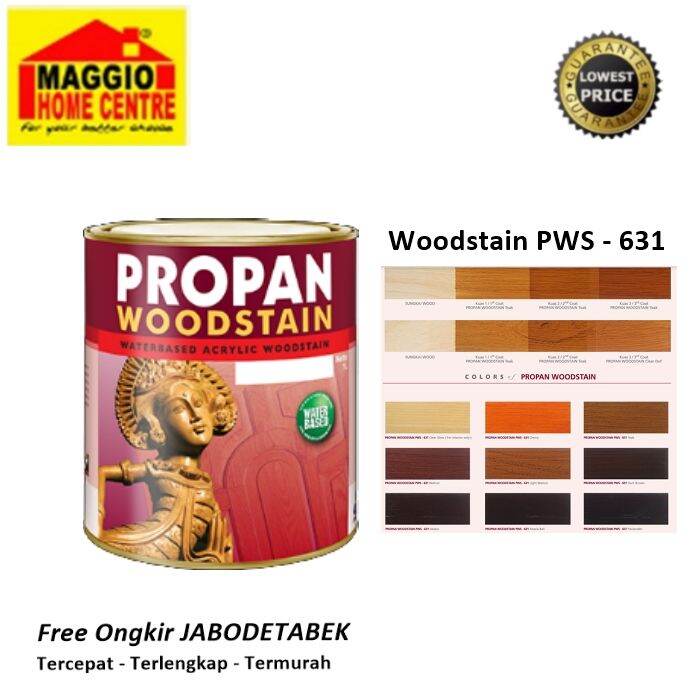 CAT KAYU INTERIOR - CAT DEMPUL KAYU IMPRA - WOODSTAIN PW 631 - PROPAN ...