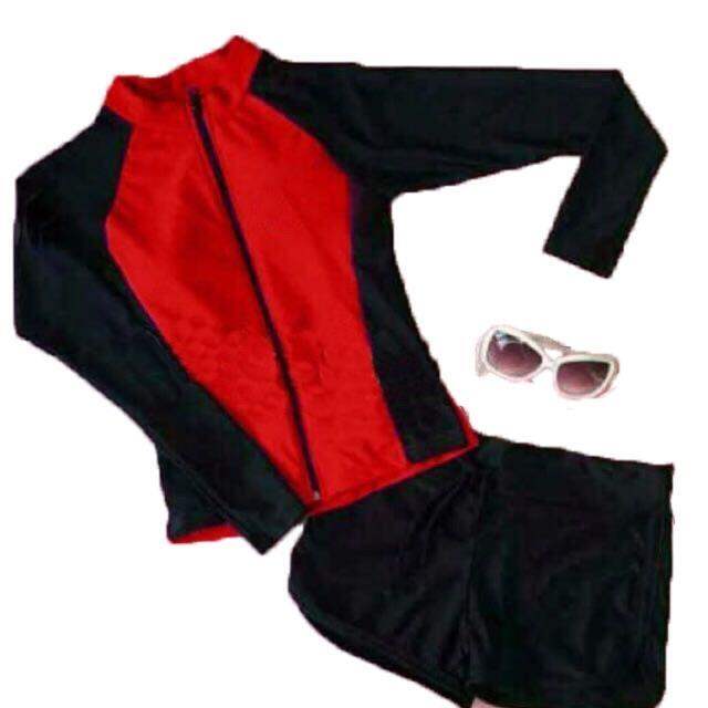 Rush guard terno top and short | Lazada PH