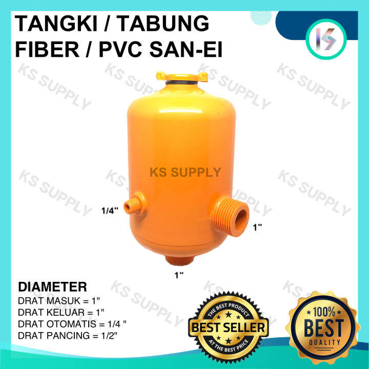 TABUNG POMPA AIR PVC | TABUNG FIBER | TANGKI OTOMATIS | Lazada Indonesia