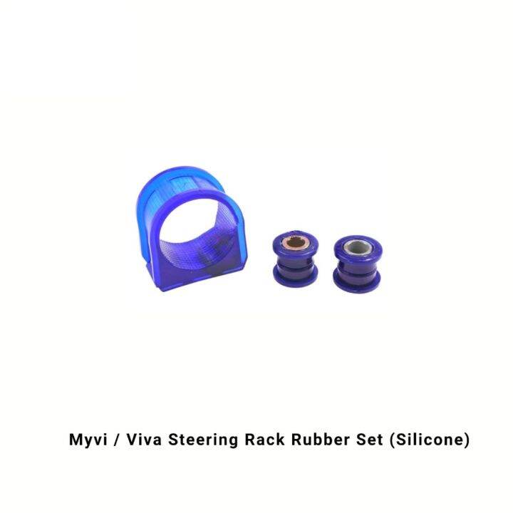 Perodua Myvi / Viva Steering Rack Rubber Bush Set ( Silicone ) | Lazada