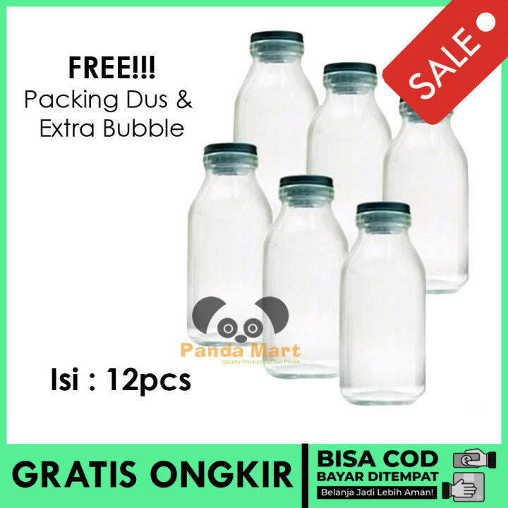 [ TERLARIS & BISA COD ] Botol Asi Kaca Isi 12 Botol Asip / Perlengkapan ...