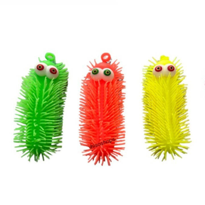 WORM rubber dinghy friction toy หนอนยางนุ่มนิ่ม บีบได้ ยืดได้ ของเล่น ...
