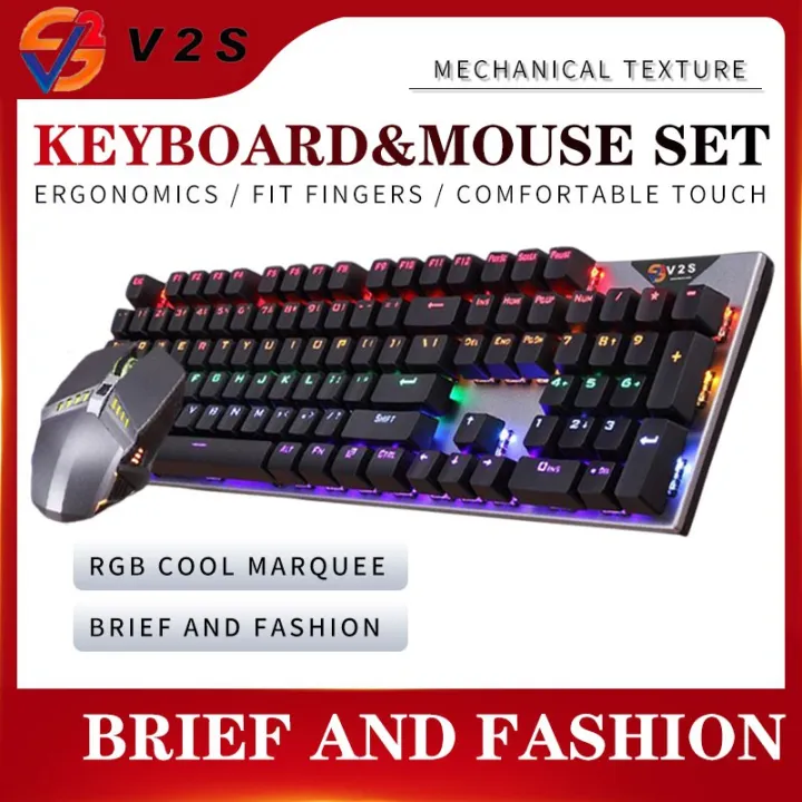 rakk keyboard Keyboard And Mouse Set Wired Backlit Keyboard Gaming ...