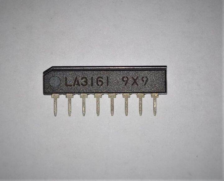 IC LA3161 Dual Op-Amp Low Noise Pre-Amp Head Stereo SIP-8 | Lazada ...