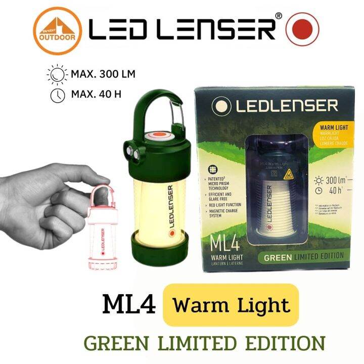 Ledlenser ML4 Warm Light Lantern #Green Limited Edition | Lazada.co.th