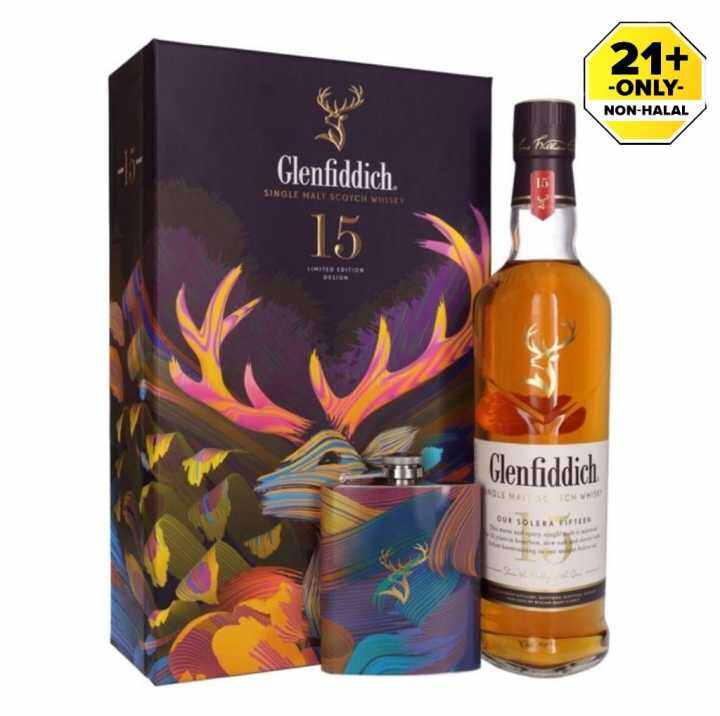 GLENFIDDICH 15 YEARS SINGLE MALT SCOTCH WHISKY GIFT PACK | Lazada