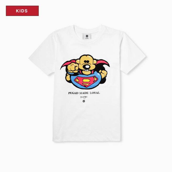 LOYAL Kids x Pugad Baboy Super Polgas Tee | Lazada PH