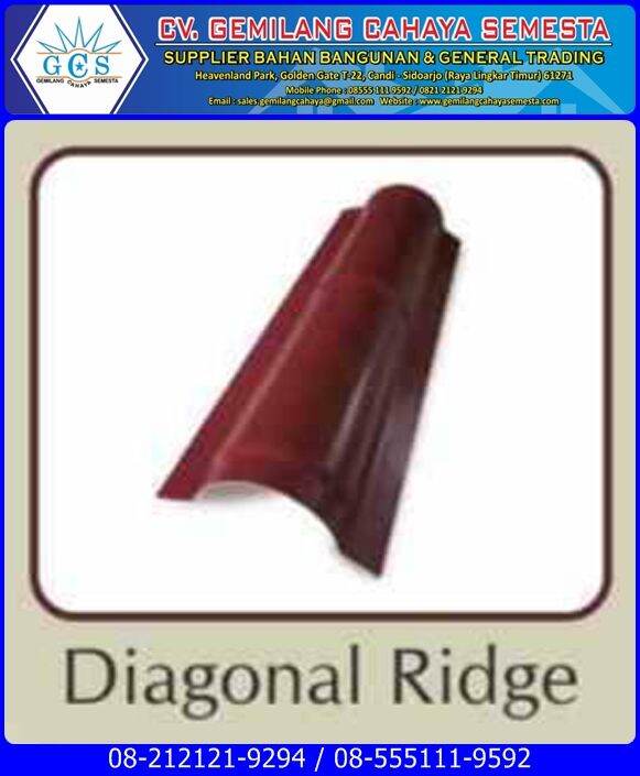 Diagonal Ridge ROYAL®Roof / Atap UPVC Royal Roof | Lazada Indonesia
