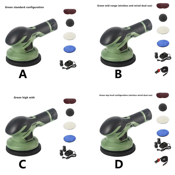 Polisher Rechargeable 12V Car Paint Buffing Machine Handheld Cordless ...