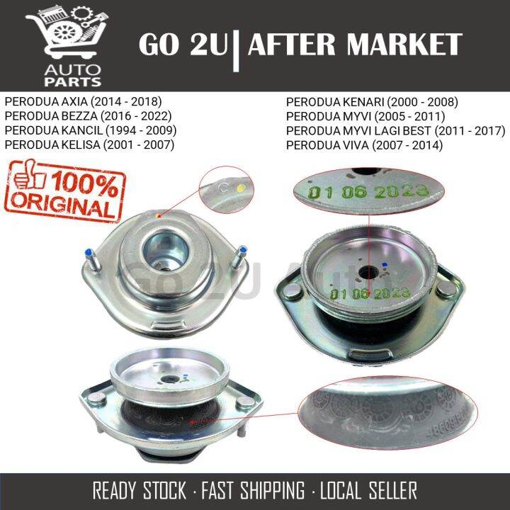 100% ORIGINAL !!!!🔥 PERODUA BRAND FRONT ABSORBER MOUNTING 1PC -48609 ...