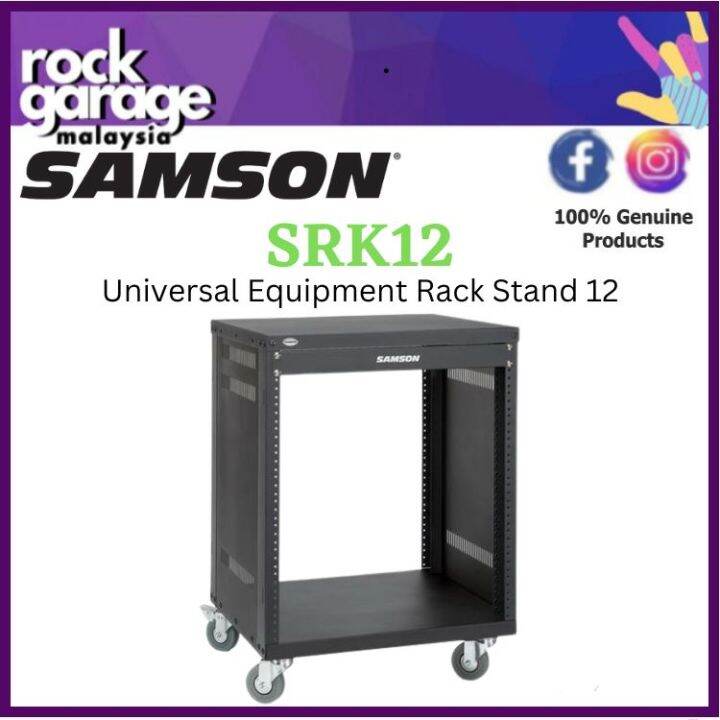 Samson SRK12 Universal Equipment Rack Stand 12 (SRK 12/SRK-12) | Lazada
