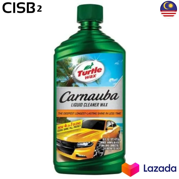 Large Bottle - Ori Turtle Wax Original Carnauba Cleaner Wax Polish T ...
