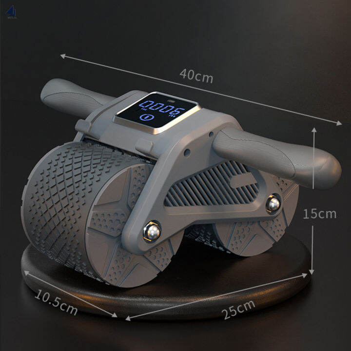 Shake Automatic Rebound Abdominal Wheel Intelligent Digital Display ...