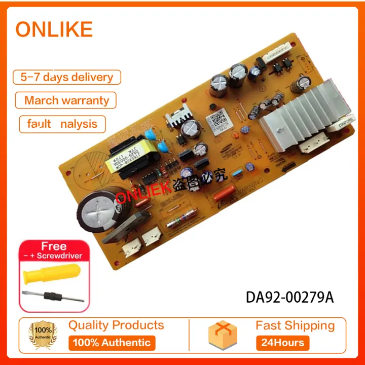 New Samsung refrigerator computer board DA92-00279A RS552NRUA7S 1J 7E ...