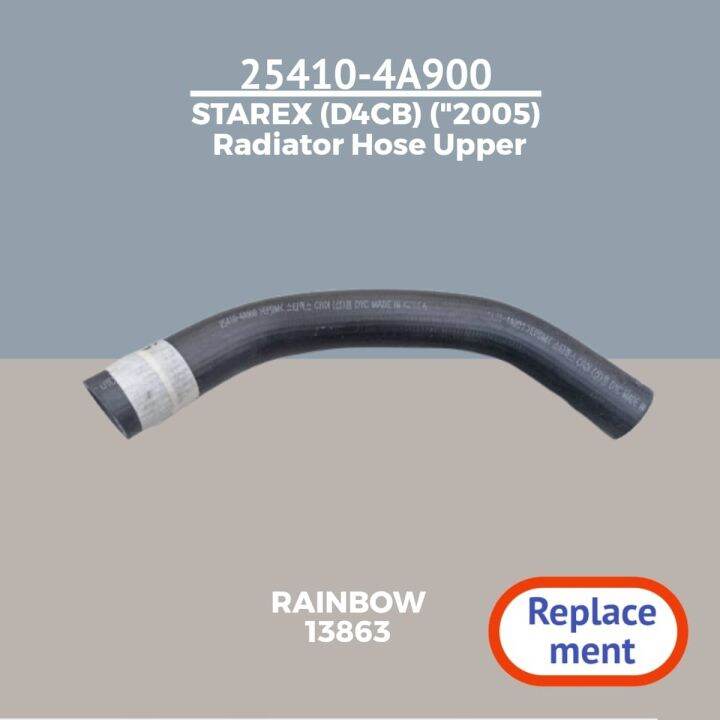 254104A900 Radiator Hose Upper for HYUNDAI Starex ("2005) (D4CB ...