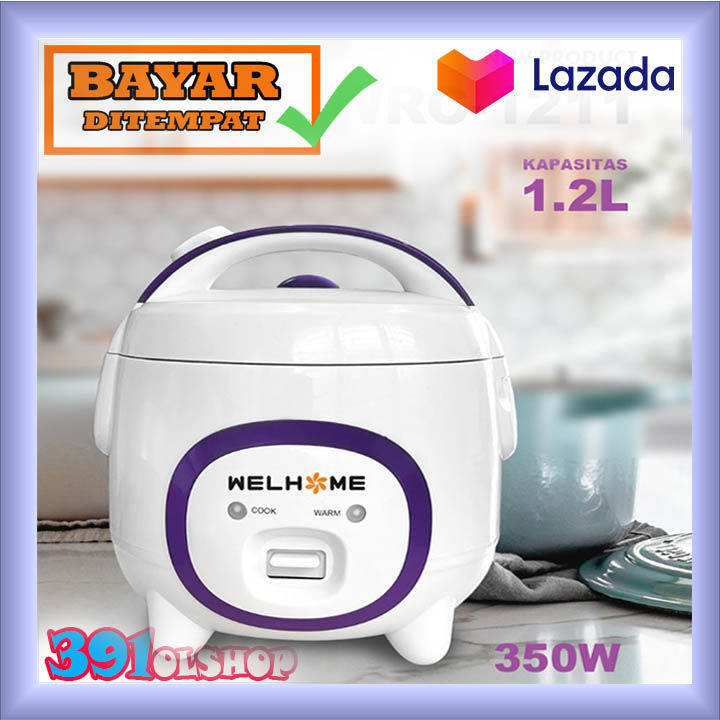 Magic Com Welhome WRC-1211 Magic Com Penanak nasi 1,2 Liter 3in1 ...