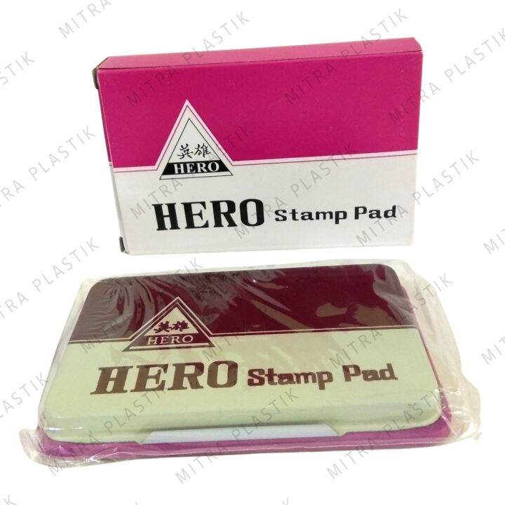Stamp Pad Hero Bak Stempel Tempat Stempel | Lazada Indonesia