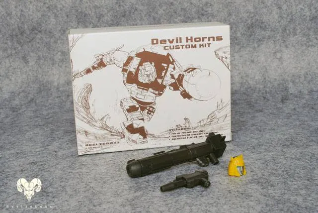 Beelzeboss - Transformers - Devil Horns Yellow Custom Kit (Bumblebee ...