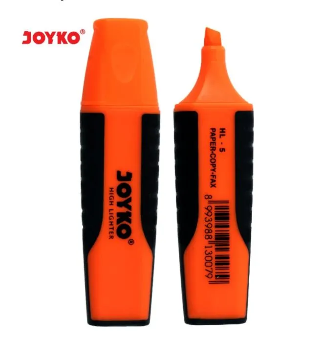 ( DAPAT 1 HIGHLITER ) Highlighter Highliter Penanda Berwarna Joyko ...