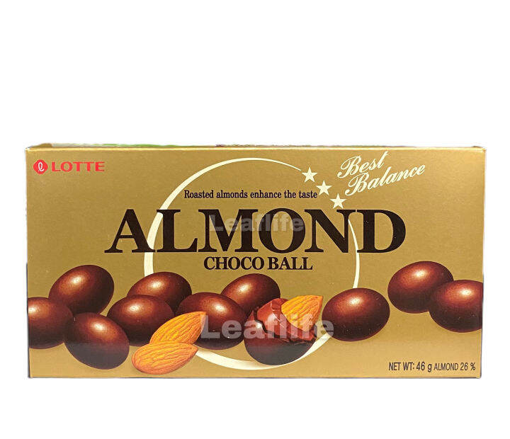 Lotte Almond Choco Ball 46 g | Lazada PH