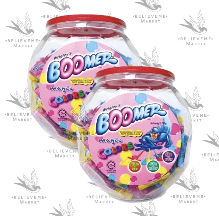 BOOMER BUBBLE GUM JAR 720G | Lazada