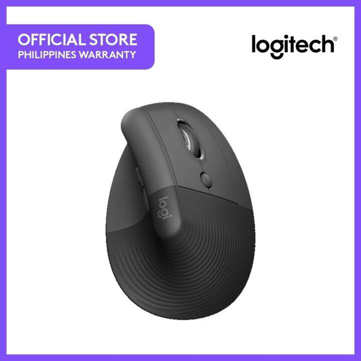 Logitech Lift Vertical Ergonomic Wireless Mouse | Lazada PH