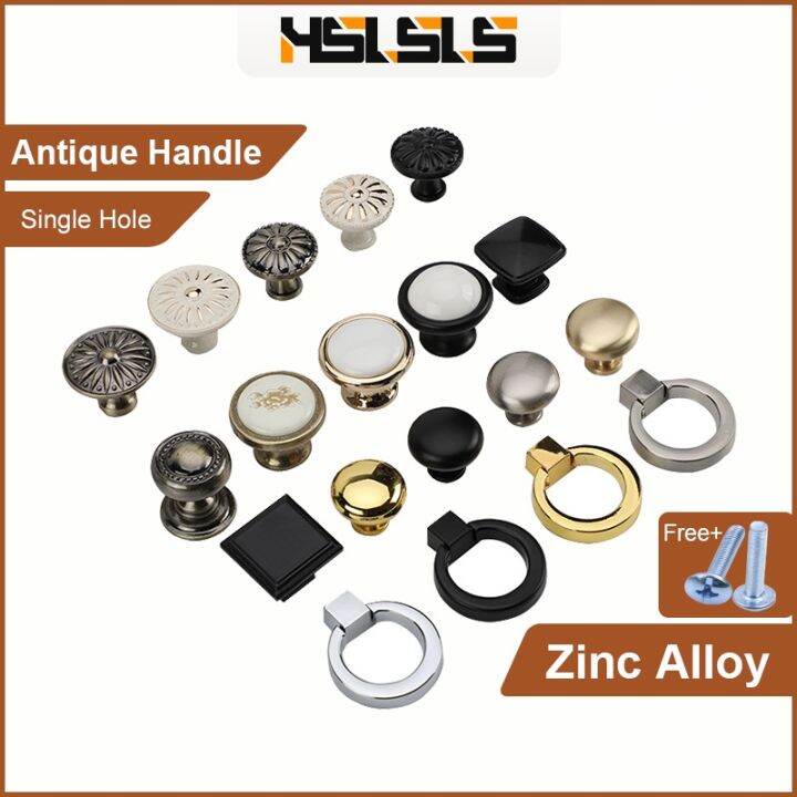 HSLSLS Single Hole Handle Modern Minimalist Drawer Handle Bronze ...