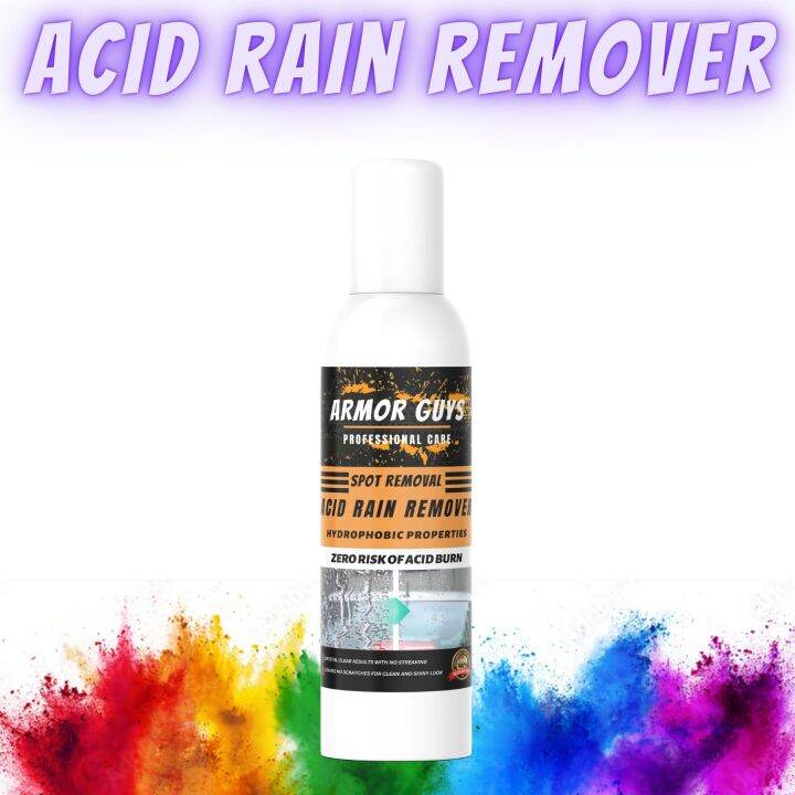 AquaShield: Advanced Acid Rain Remover for Glass, Car Body, Windshield ...