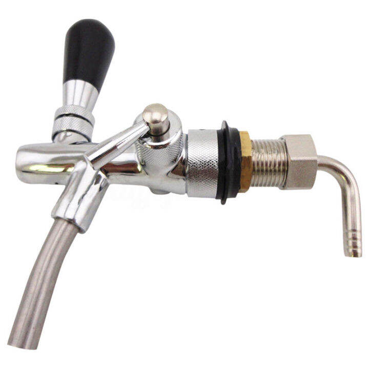 Adjustable Draft Beer Faucet With Flow Controller For Keg Tap Homebrew ...