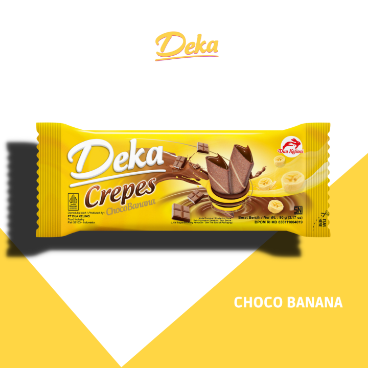 DEKA CREPES CHOCOBAN 70 GR ( 1 PACK ISI 5 PCS) | Lazada Indonesia