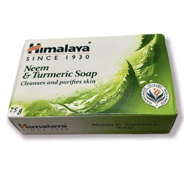 HIMALAYA NEEM AND TURMERIC SOAP | Sabun semambu dan Kunyit | Lazada