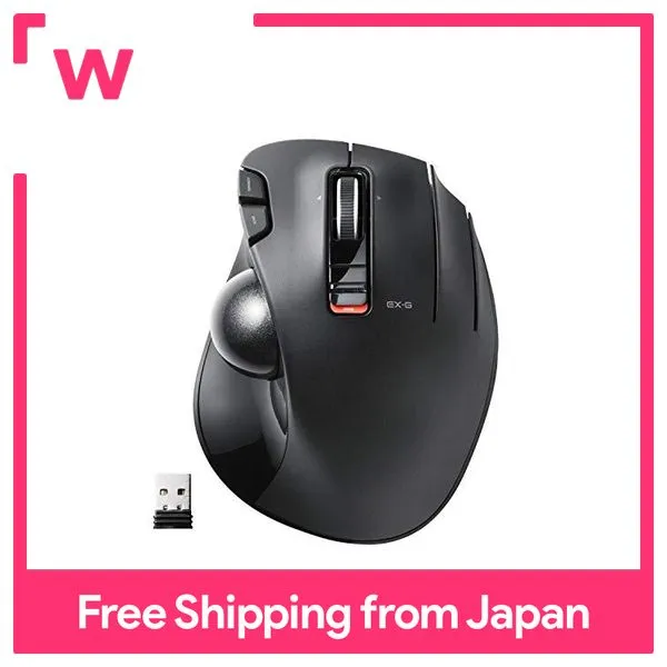 Elecom Mouse Wireless Receiver comes with track ball 6 button black M-XT3DRBK | Lazada PH
