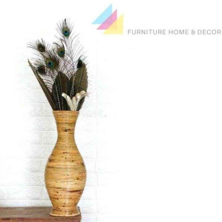 VAS BUNGA ROTAN 50cm - 70cm | Lazada Indonesia