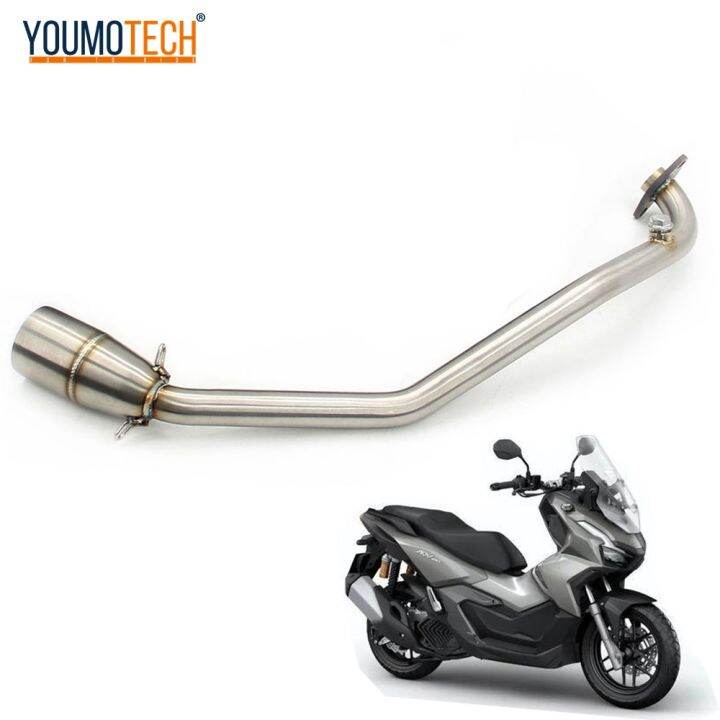 For Honda ADV160 ADV 160 2022-2024 Motorcycle Front Link Pipe Exhaust ...