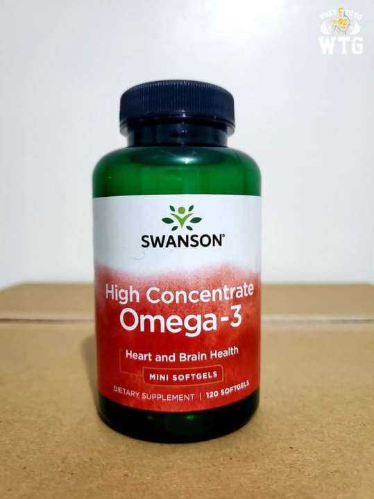 Swanson High Concentrate Omega- 3 | Lazada PH