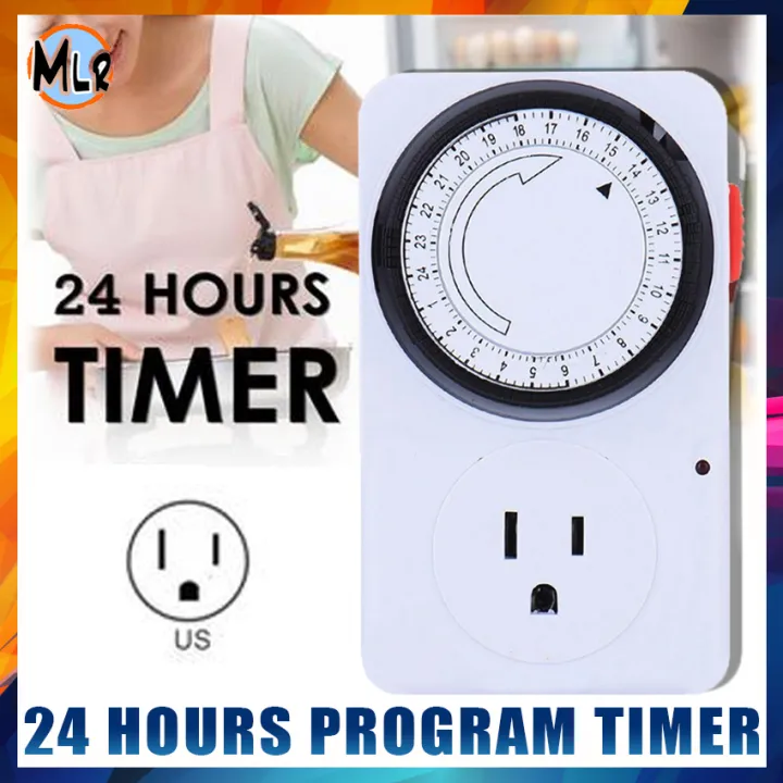 YTS-US23 24 Hours Program Timer 220-240V Max. 3000W Mechanical ...