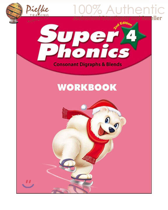 Super Phonics(슈퍼 파닉스) : 4 Workbook (100% genuine imported - Bukan ...