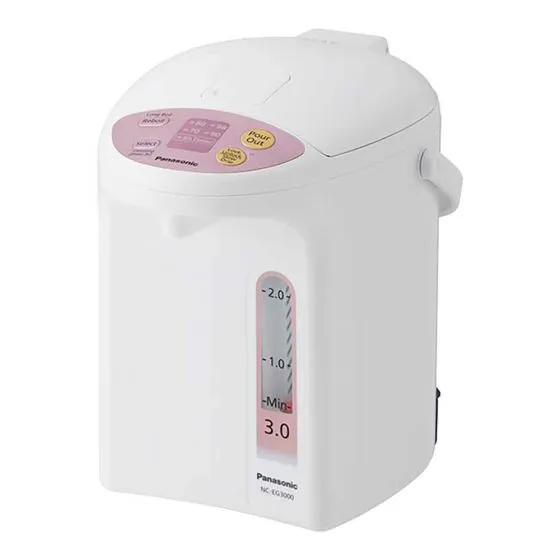 PANASONIC 3.0L THERMO POT BINCHOTAN 6 HOURS ENERGY SAVING TIMER MODEL ...
