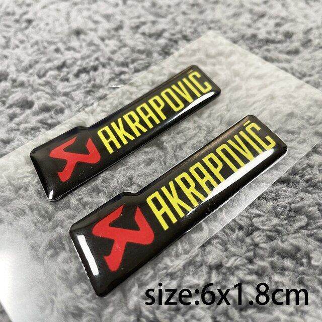 3D Resin Ducati Stickers Decals Logo For Akrapovic Yamaha Honda KTM ...