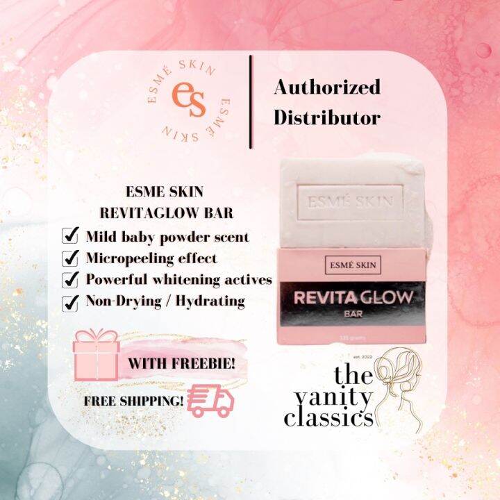 (ON HAND‼️) Esme Skin Revita Glow Bar Soap Whitening Revitaglow | Lazada PH