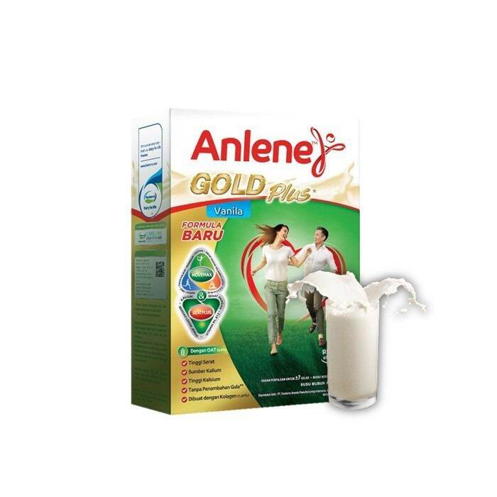 Anlene Gold Plus Hi-Calcium Vanila 250 gr / Nutrisi Jantung, Tulang ...