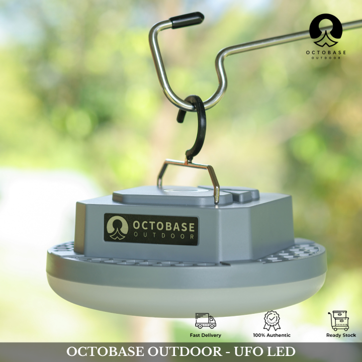 OCTOBASE UFO LED LAMP / LED LAMP / CAMPING LAMP / MAGNETIC LAMP ...