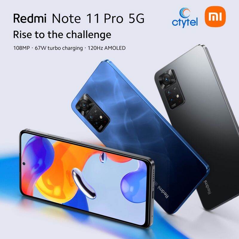 Note 11 Pro 5G 6GB/8GB + 128/256GB Snapdragon 695 Dual Sim Card 108MP ...