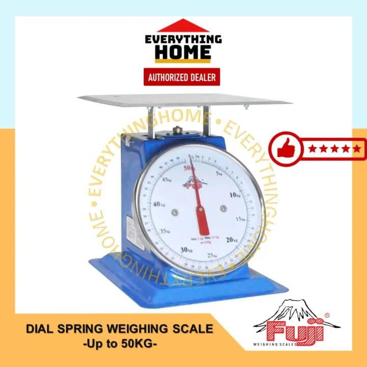 Fuji Weighing Scale 50 KG Dial Spring Scale (Timbangan) / FTF-50 ...